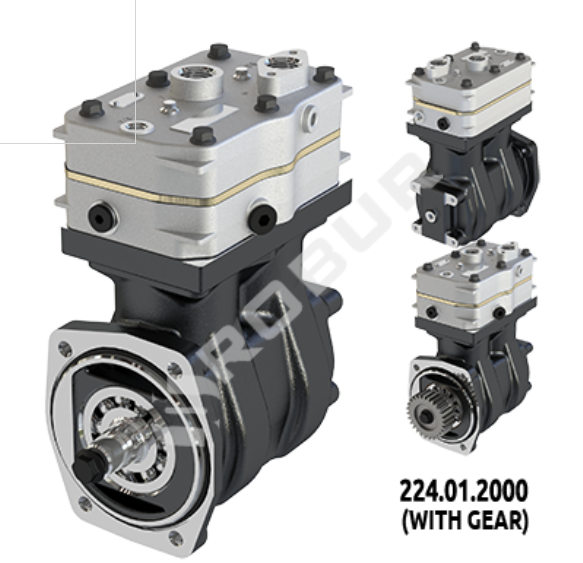 AIR COMPRESSOR 75MM DOUBLE DAF CF85II/CF85C/85CF/75CF/XF95/95XF/F95 224 ...
